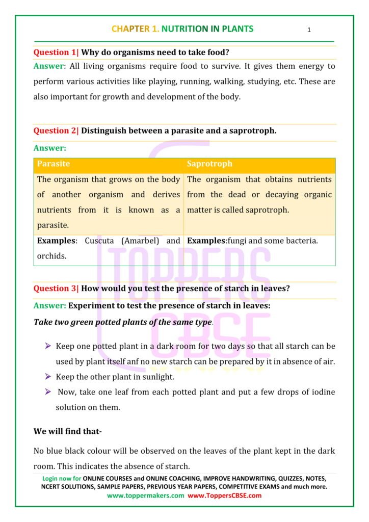 NCERT Solutions Class 7 Science | Toppers CBSE | Online Coaching,NCERT ...