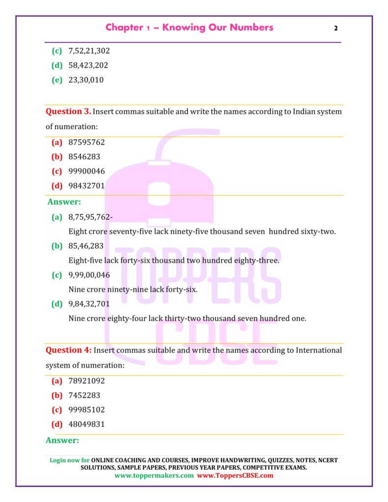 NCERT Solutions for Class 6 Math Download in PDF | Toppers CBSE ...