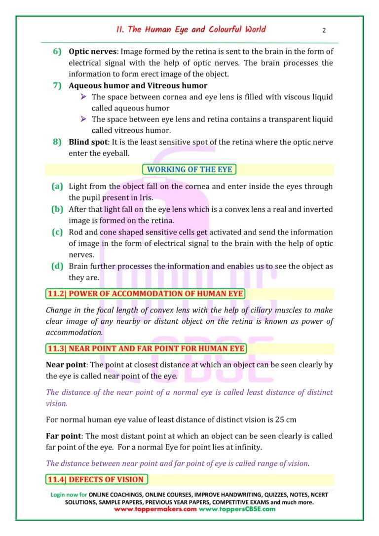CBSE Class 10 Science Notes Chapter 11 Download in Pdf | Toppers CBSE ...