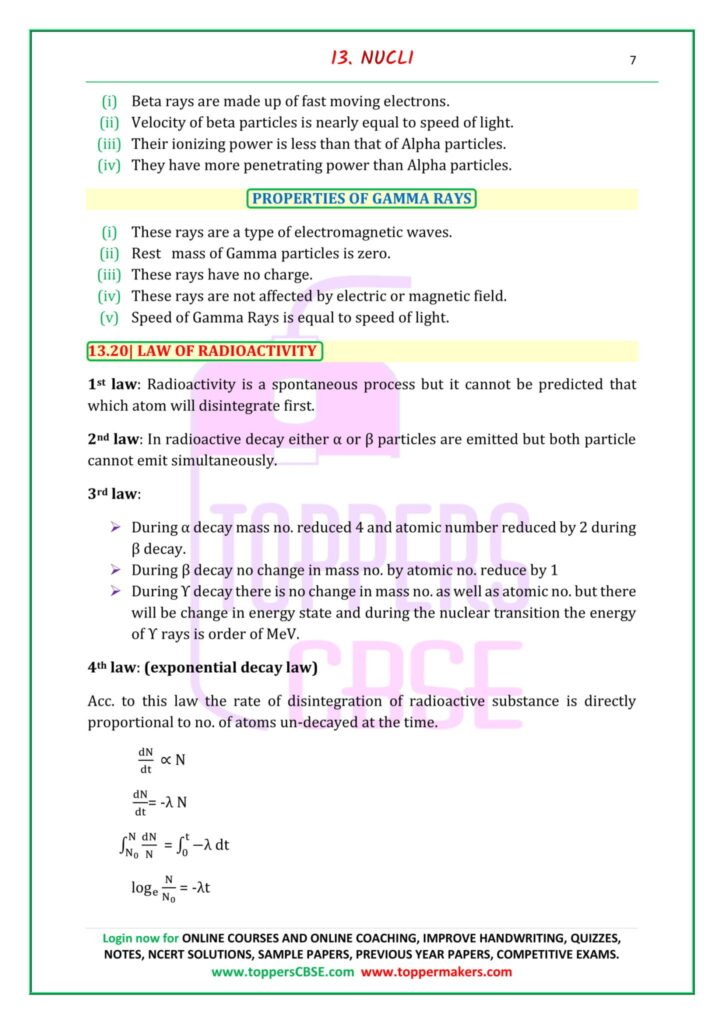 CBSE Class 12 Physics Notes All Chapters With Derivations Toppers